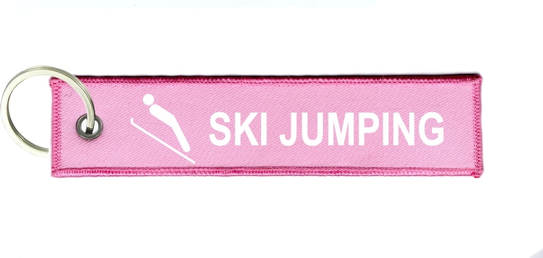 keychain keyring key keytag ski jump skiing winter sport snow | eBay ...